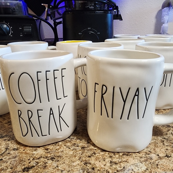 Rae Dunn | Kitchen | Rae Dunn Friyay Coffee Break Mugs | Poshmark